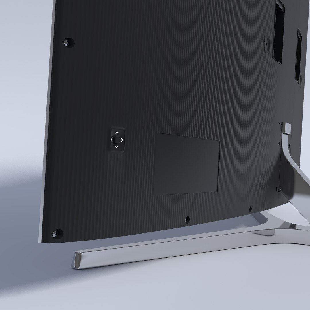 samsungs curved tv 3d obj