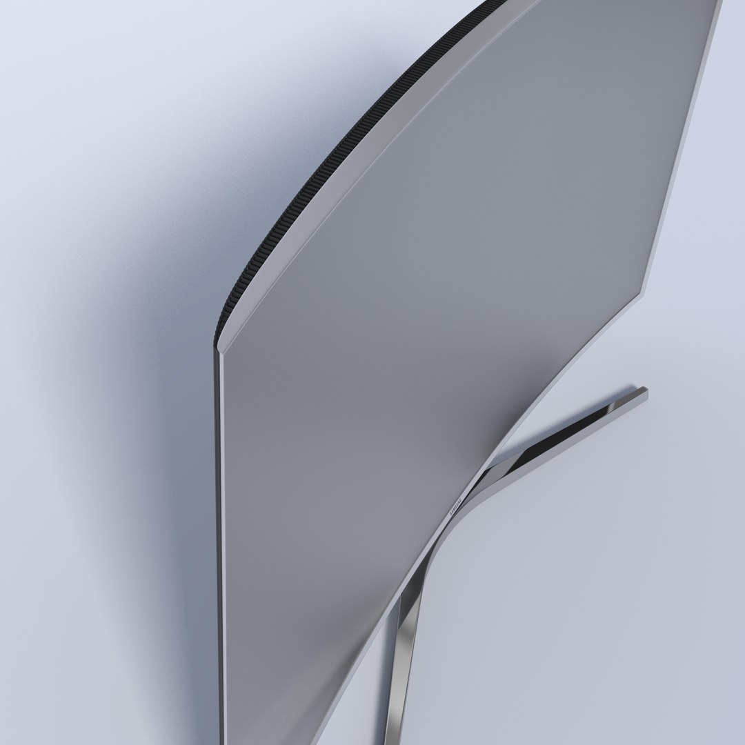 samsungs curved tv 3d obj