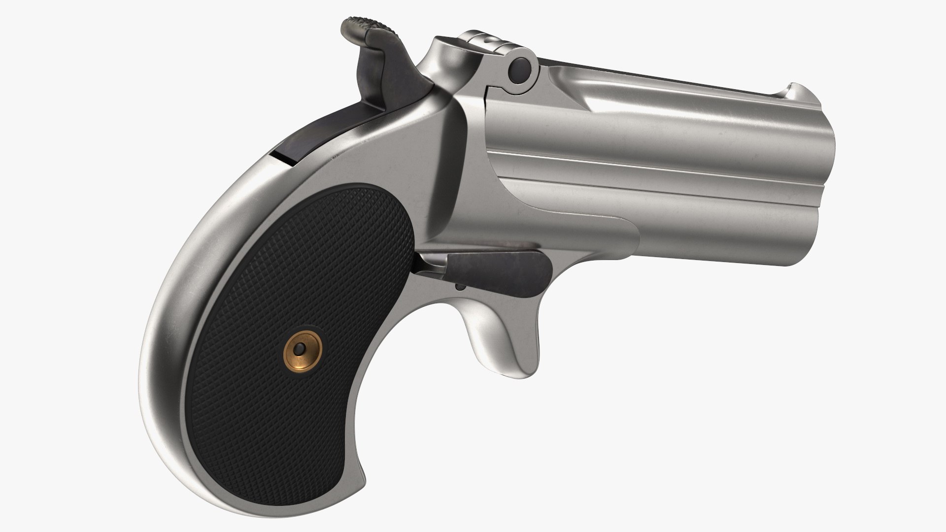3D Remington Gun Model 95 Derringer - TurboSquid 1971802