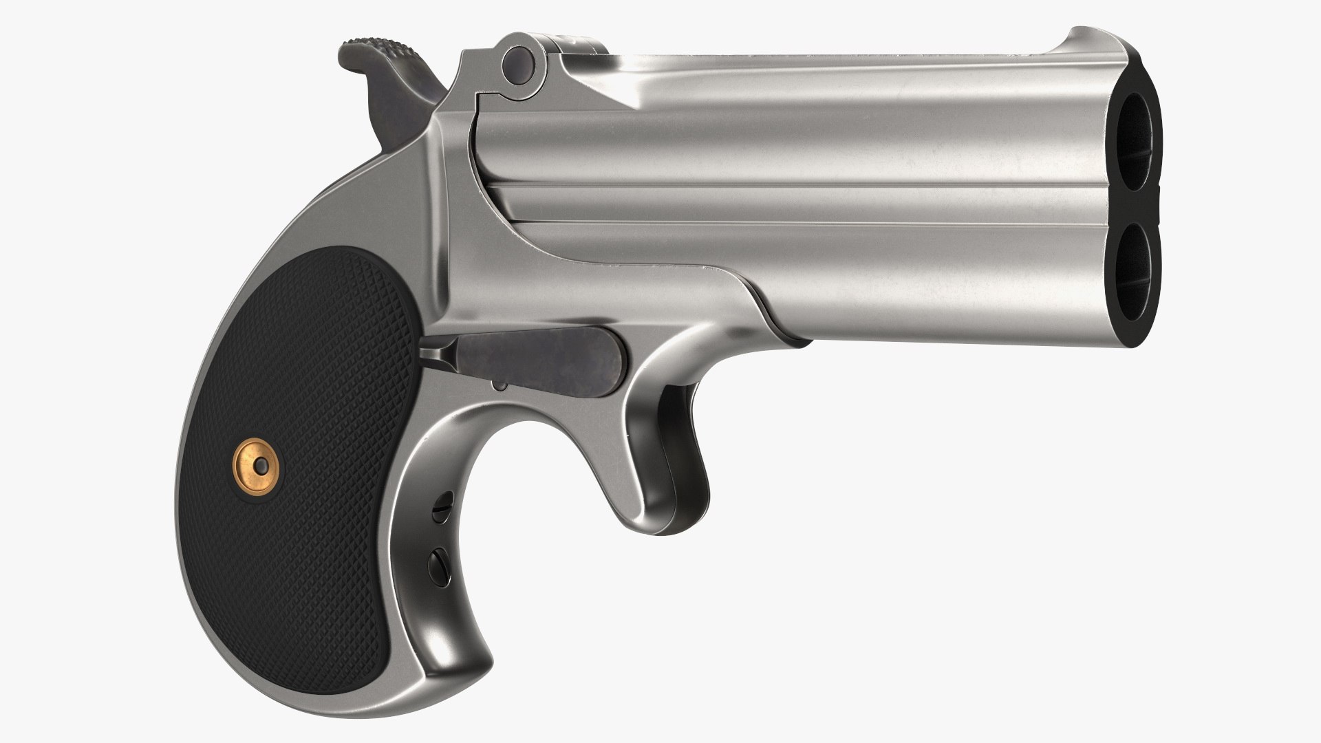 3D Remington Gun Model 95 Derringer - TurboSquid 1971802