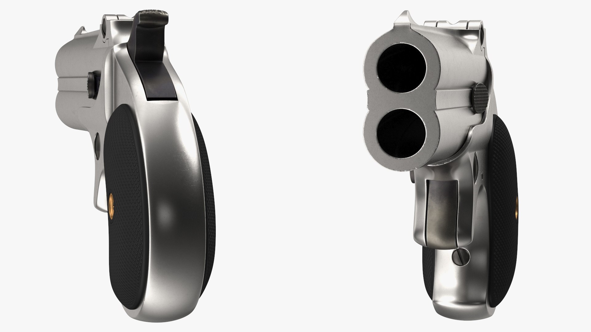 3D Remington Gun Model 95 Derringer - TurboSquid 1971802