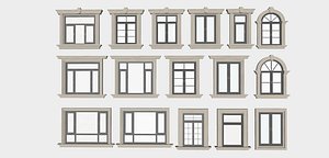 SketchUp Window Models | TurboSquid