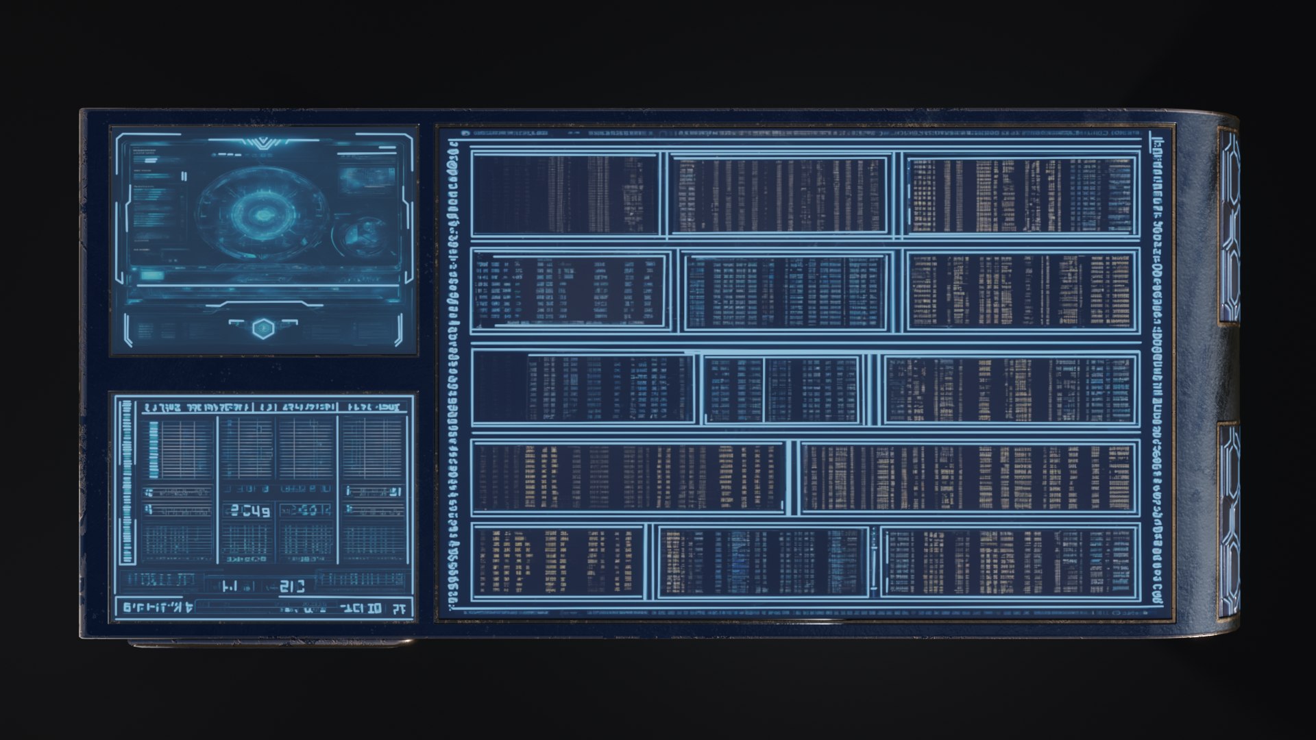 3D Cyber Table - TurboSquid 2138272