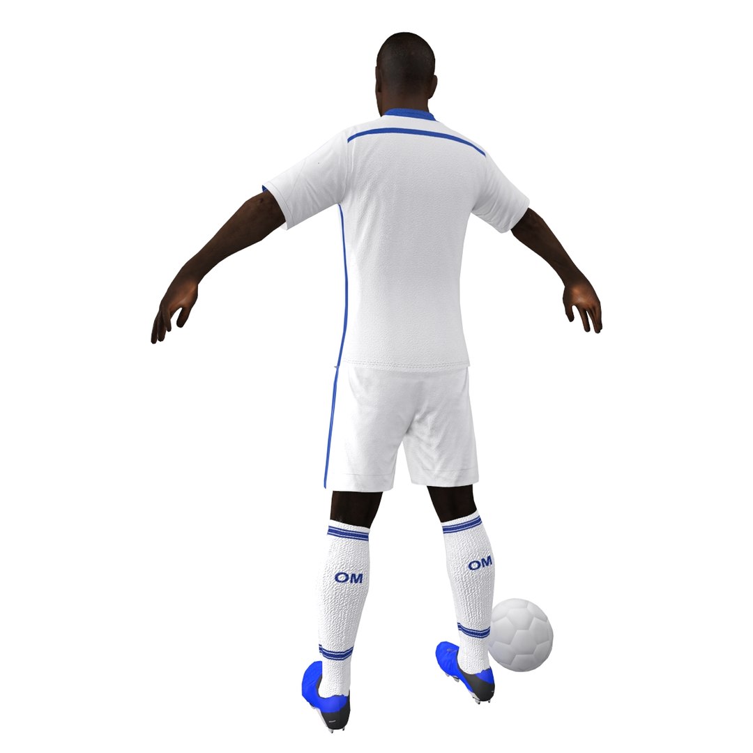 3d soccer player model