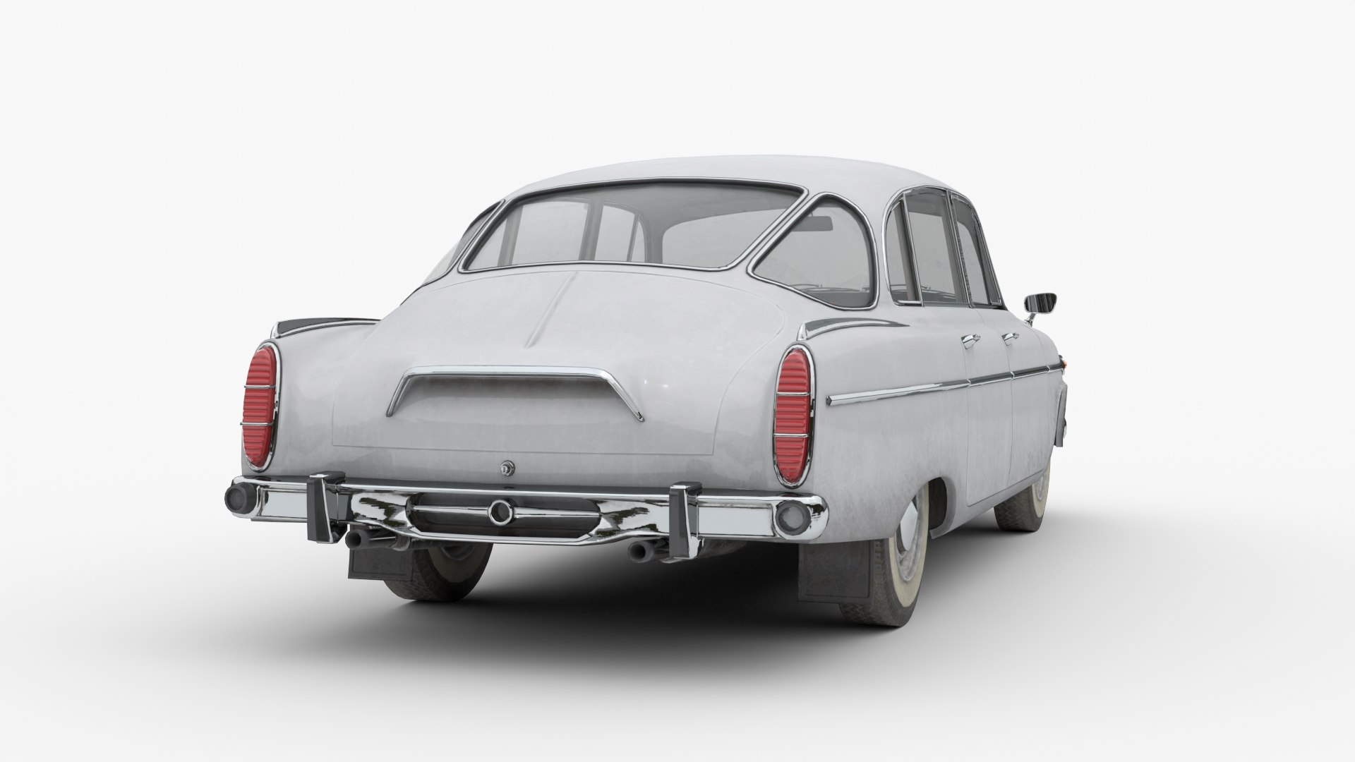 Tatra 603 3D Model - TurboSquid 2275922