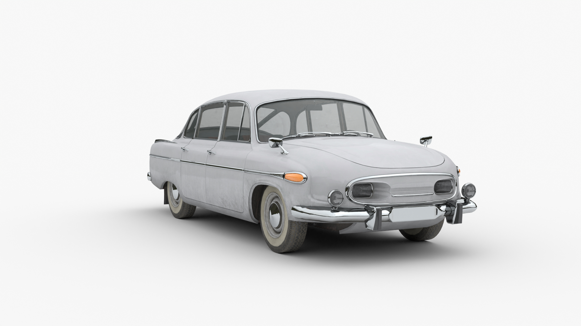 Tatra 603 3D Model - TurboSquid 2275922