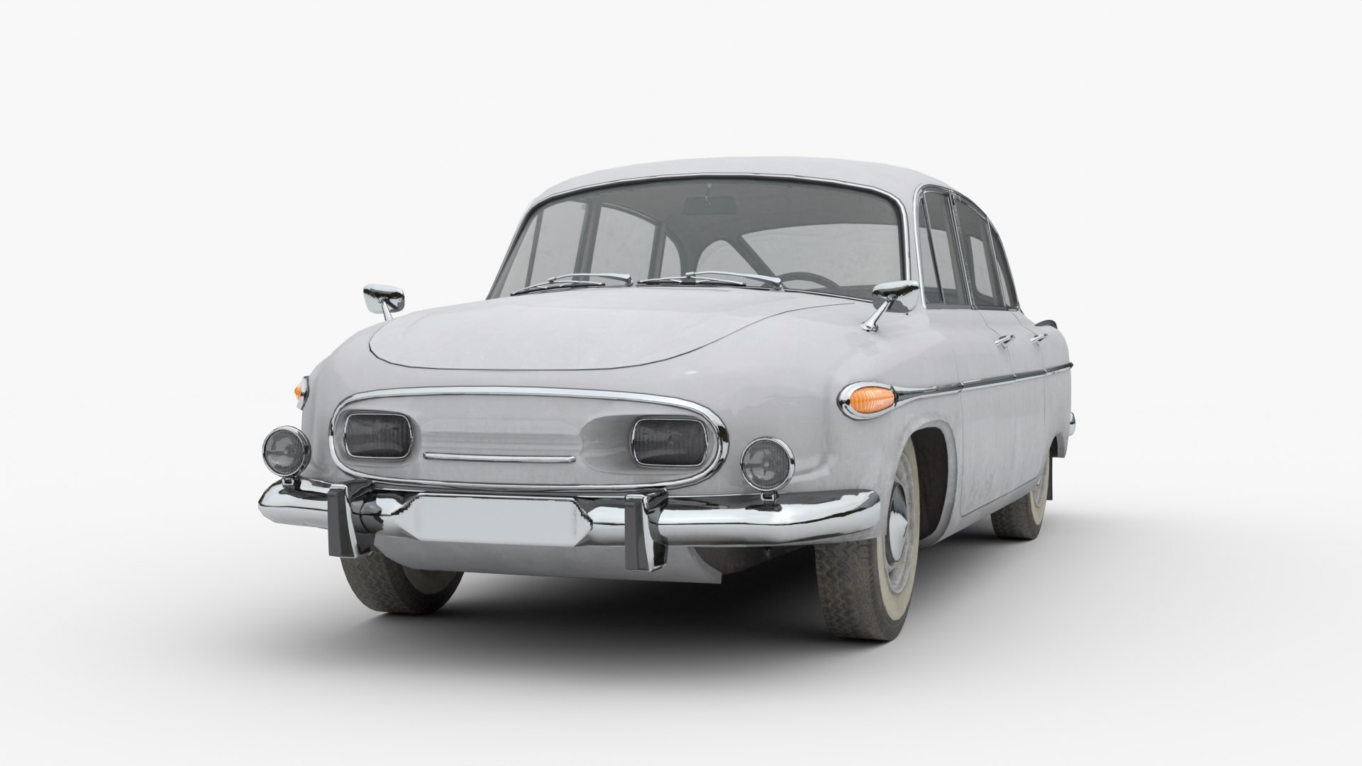 Tatra 603 3D Model - TurboSquid 2275922