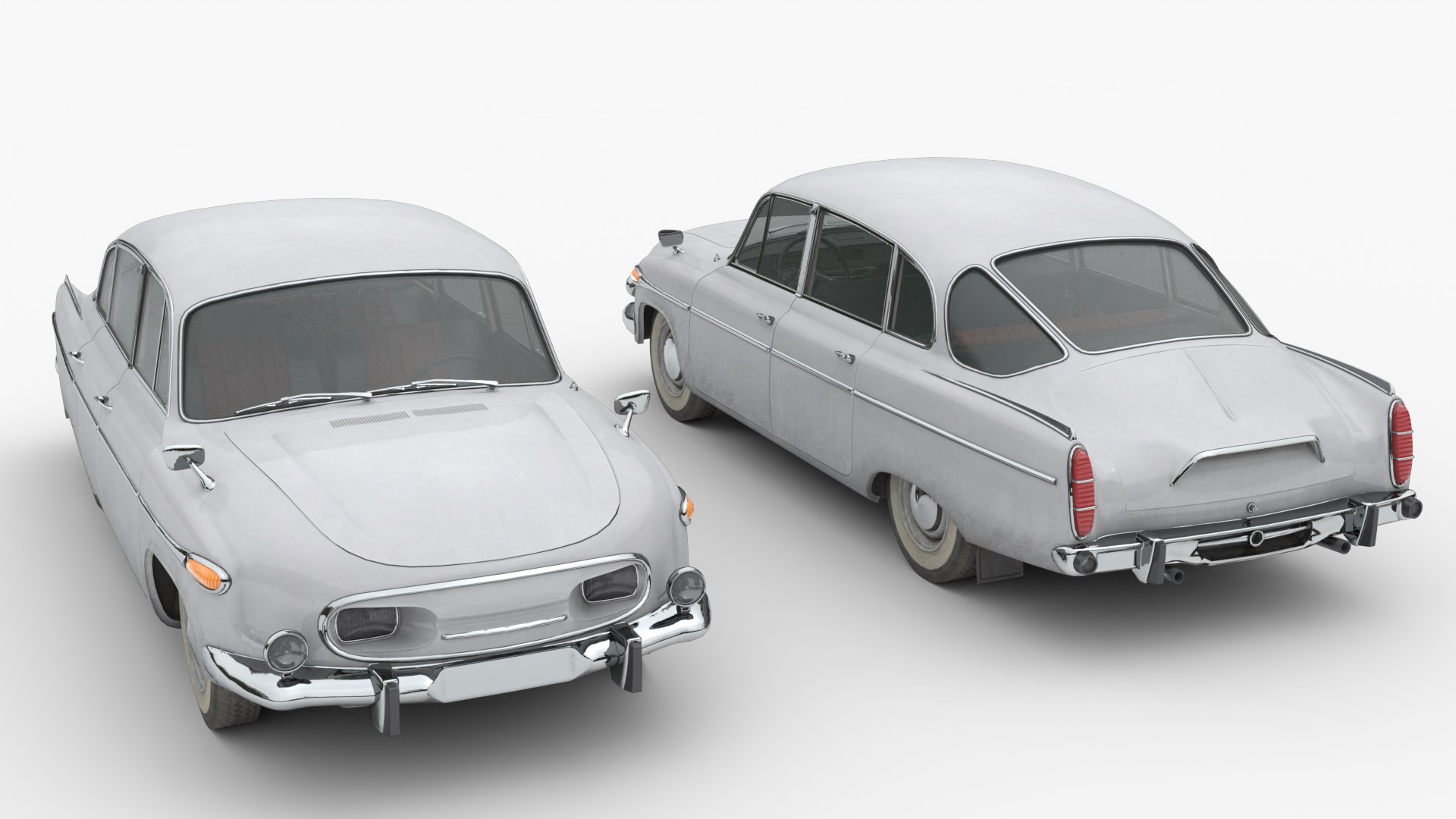 Tatra 603 3D Model - TurboSquid 2275922