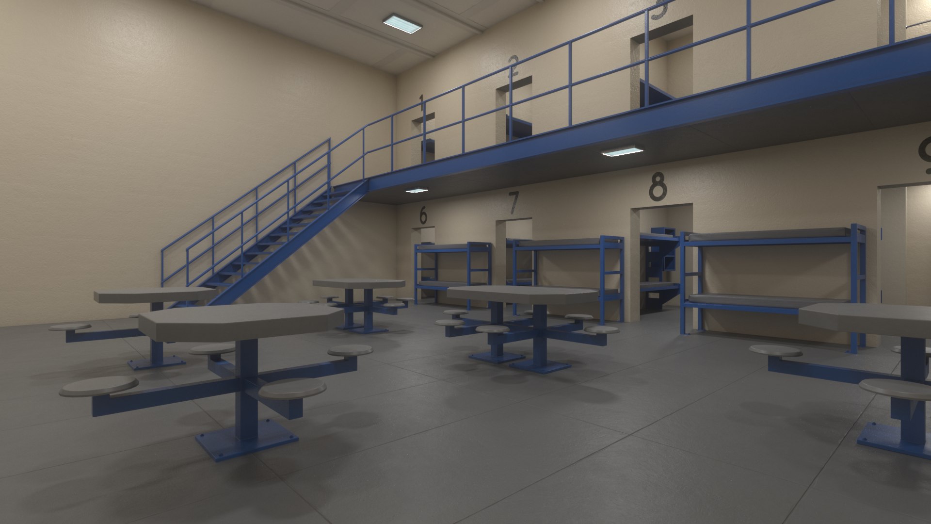 3D Jail Pbr Model - TurboSquid 1628342