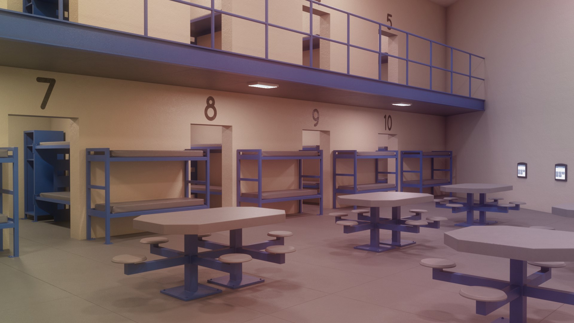 3D Jail Pbr Model - TurboSquid 1628342