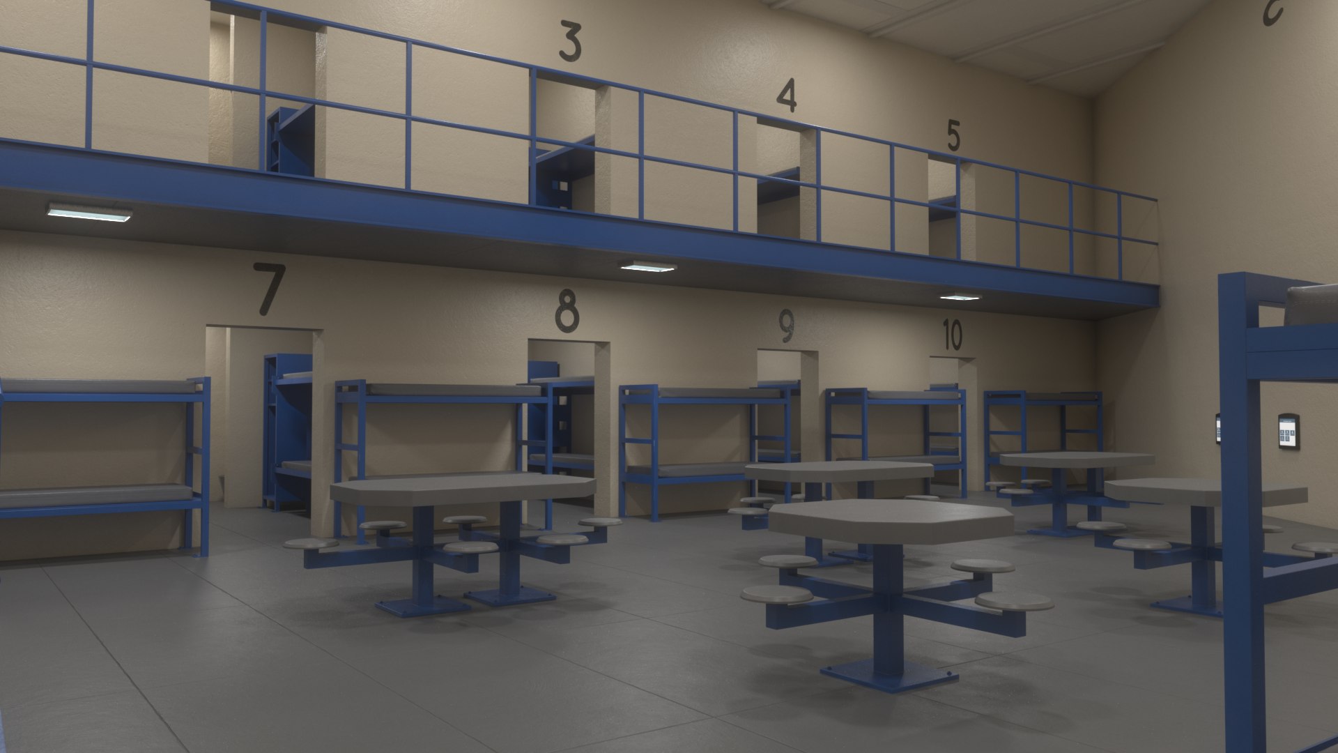 3D Jail Pbr Model - TurboSquid 1628342