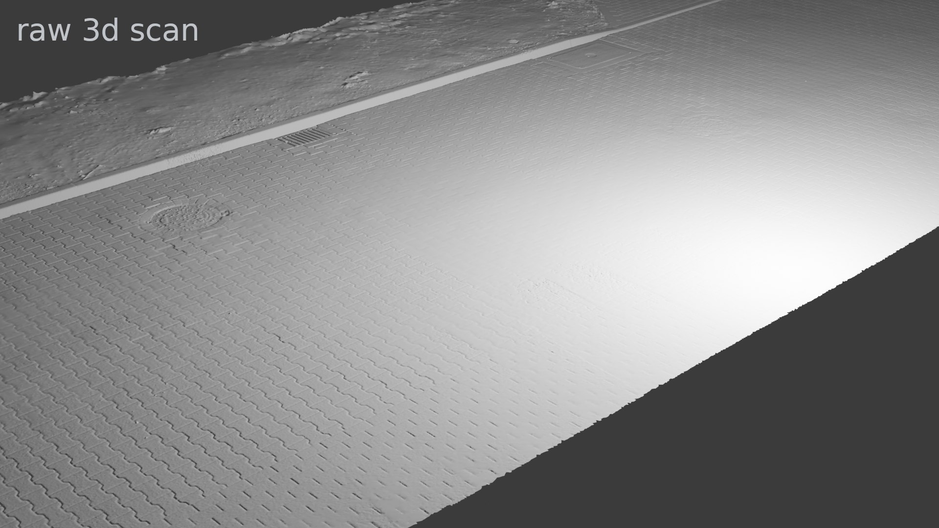 Concrete Road Pavement Brick 3d Scanned 3D Model - TurboSquid 2241392