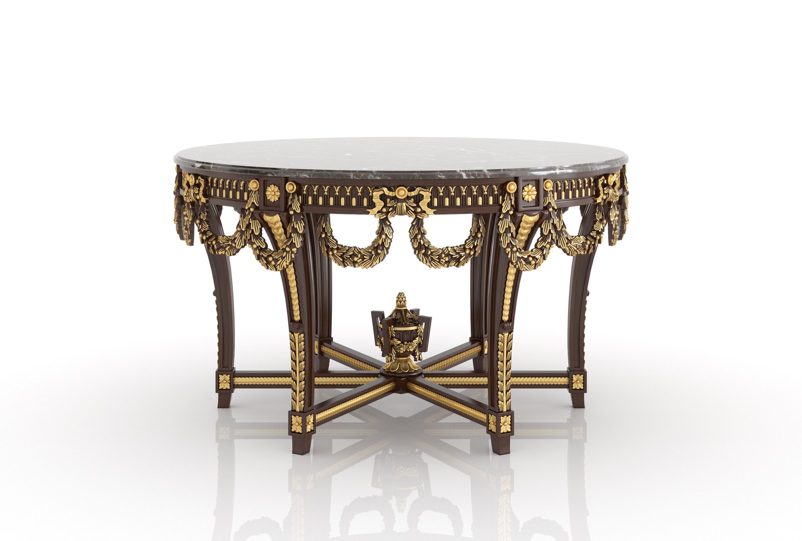 Regal Round Center Table By Modenese - TurboSquid 2294006