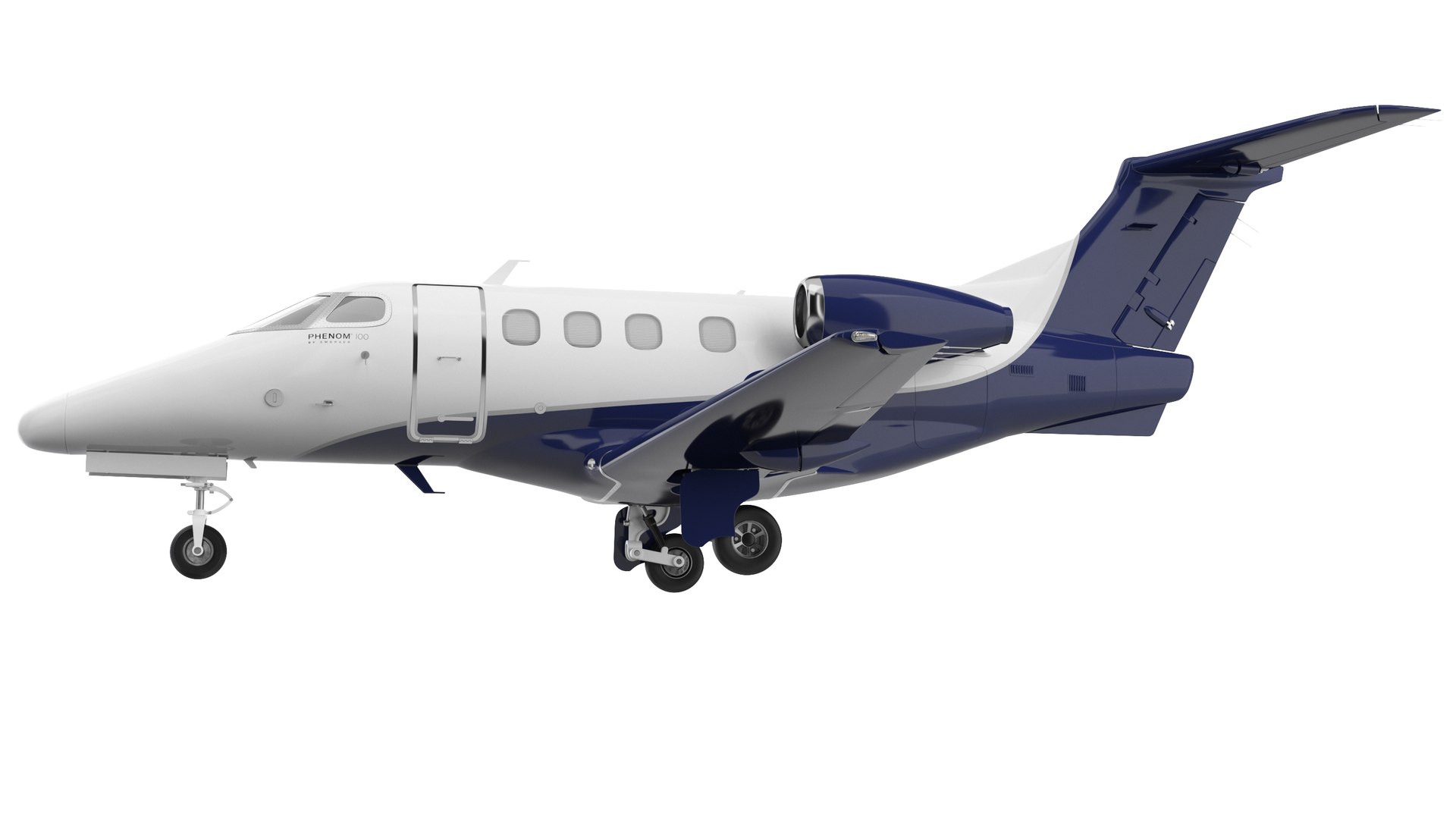 3D Model Private Jet Phenom 100 - TurboSquid 2020513