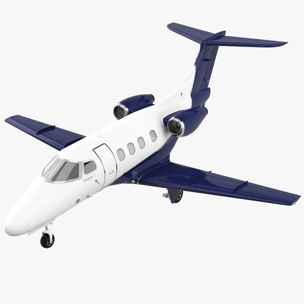 3D model Private Jet Phenom 100 - TurboSquid 2020513