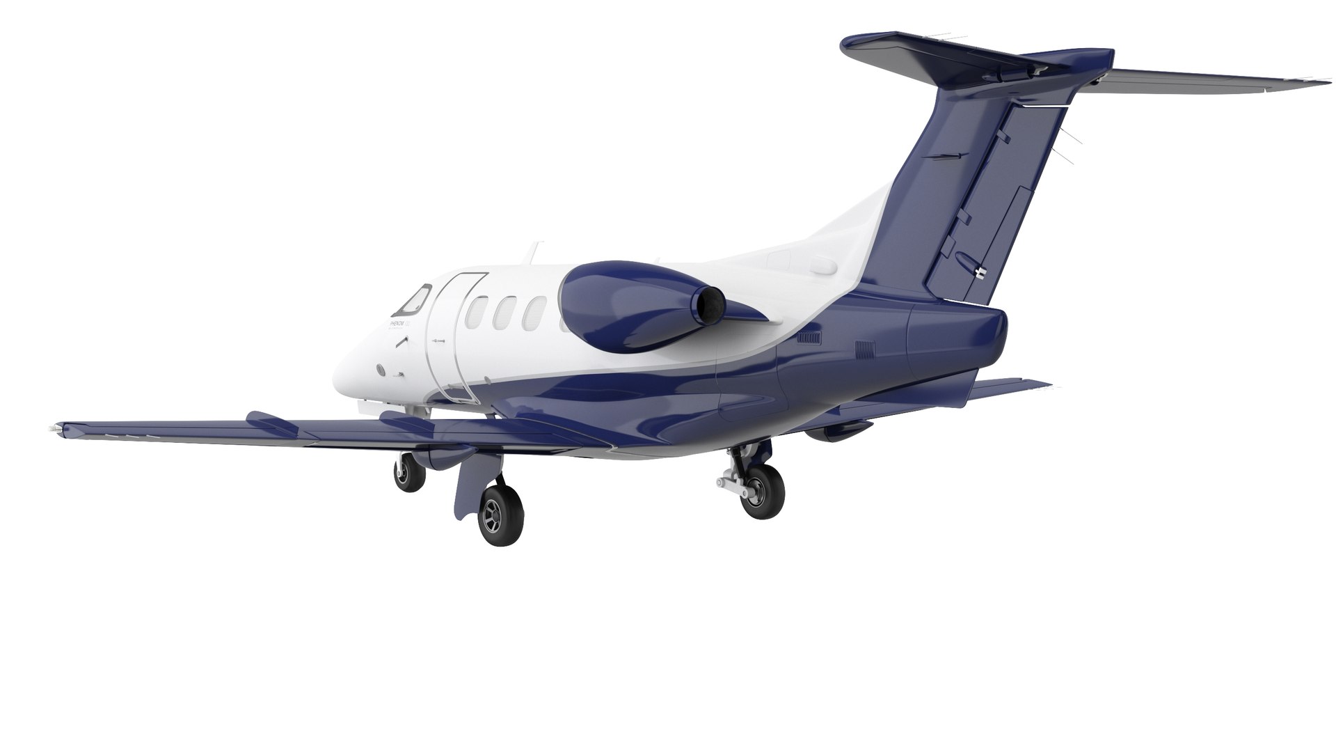 3D Model Private Jet Phenom 100 - TurboSquid 2020513