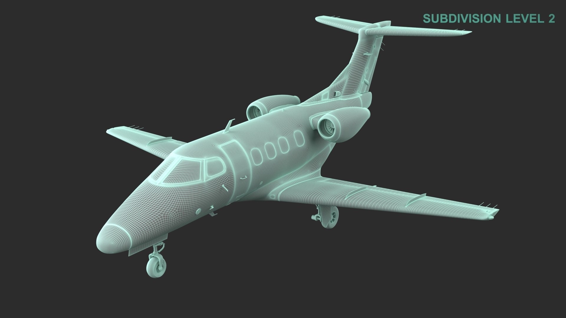 3D model Private Jet Phenom 100 - TurboSquid 2020513
