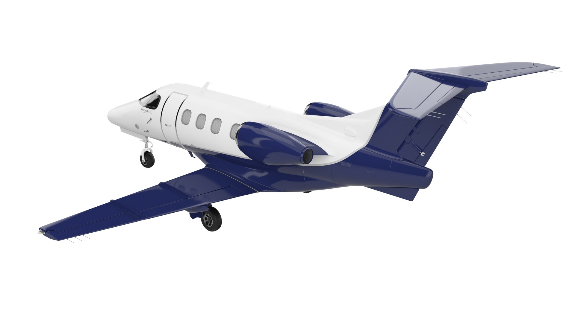 3D Model Private Jet Phenom 100 - TurboSquid 2020513