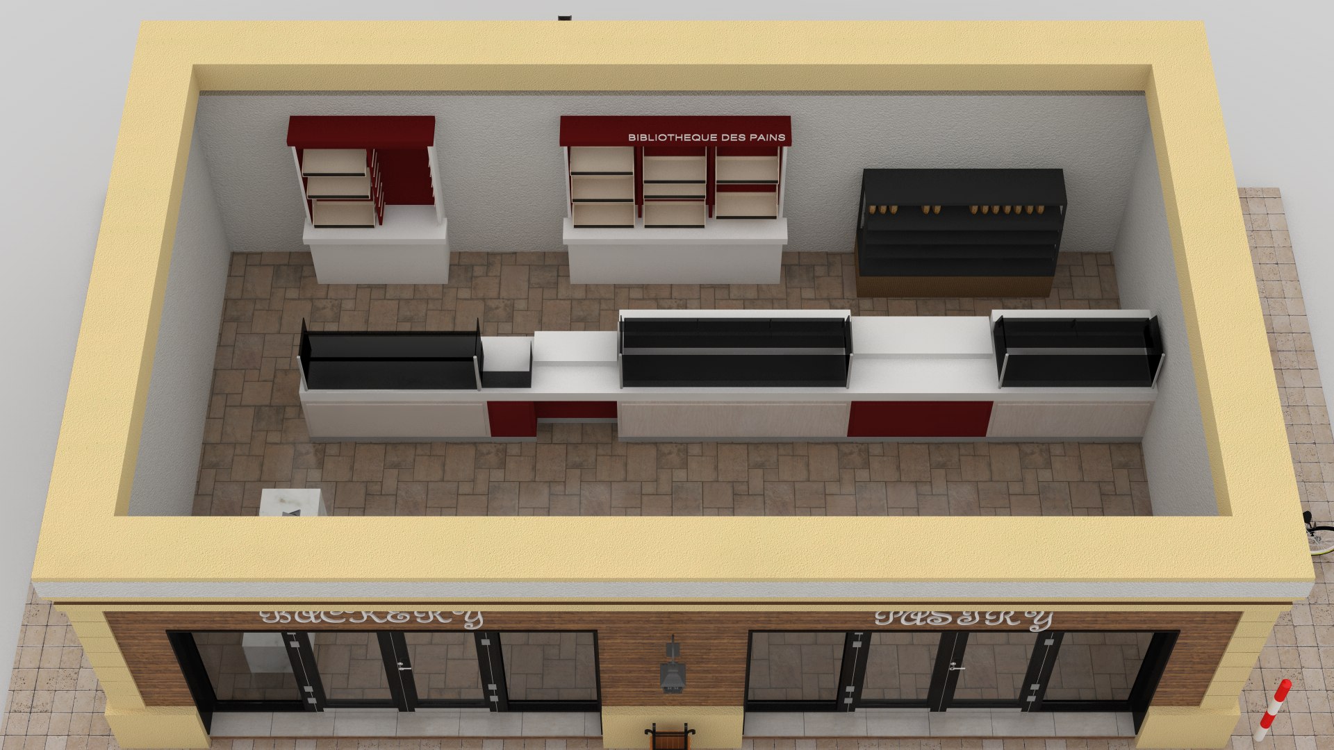 Bakery 3D Model - TurboSquid 1886181