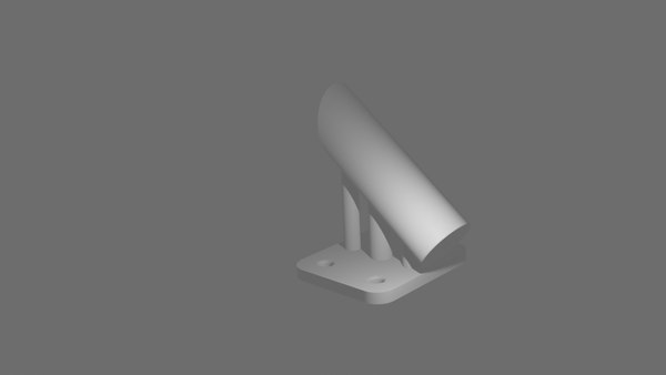 Solar lamp holder 3D model - TurboSquid 1794694
