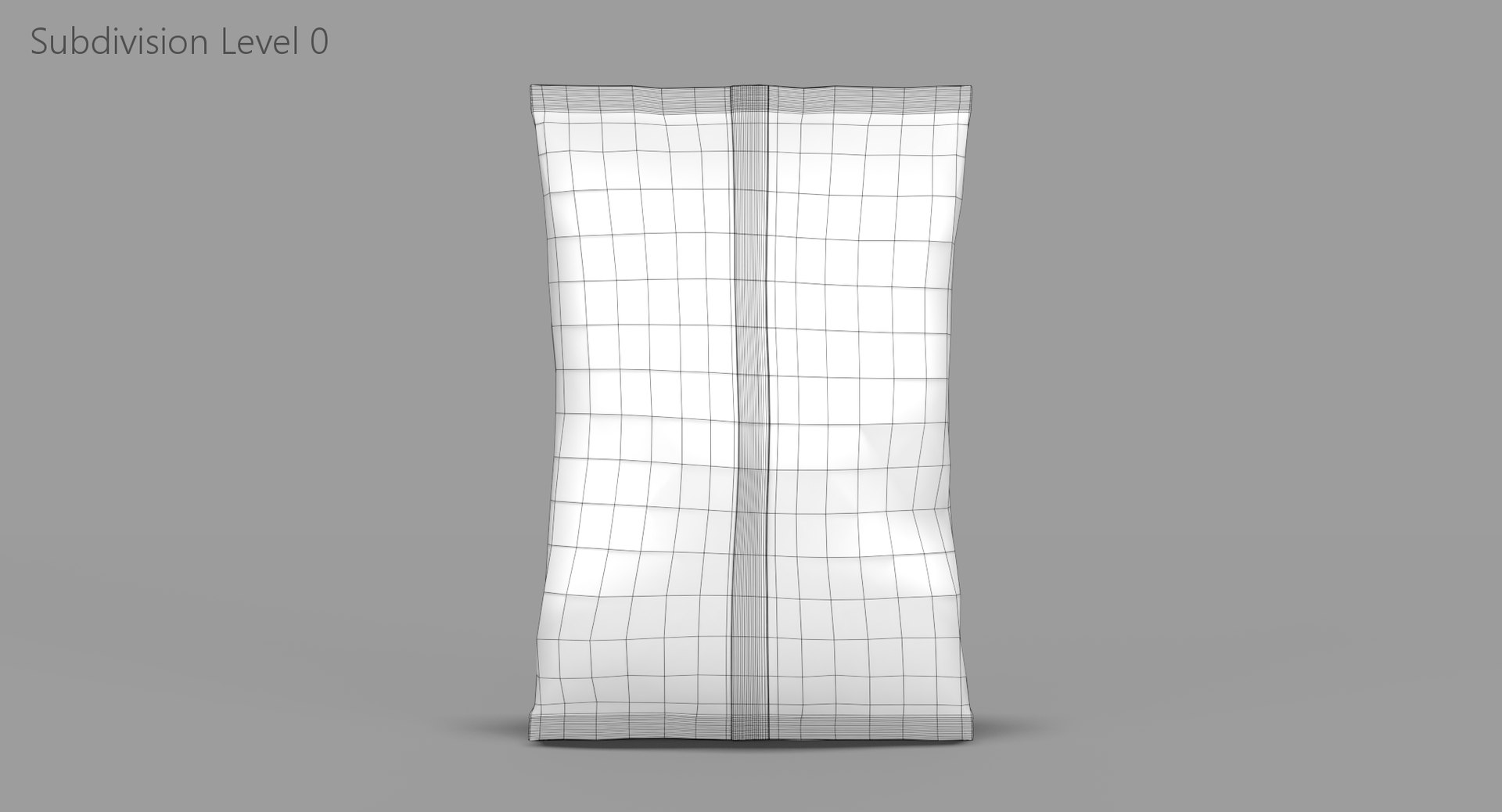 3d Model Chips Packaging Contains