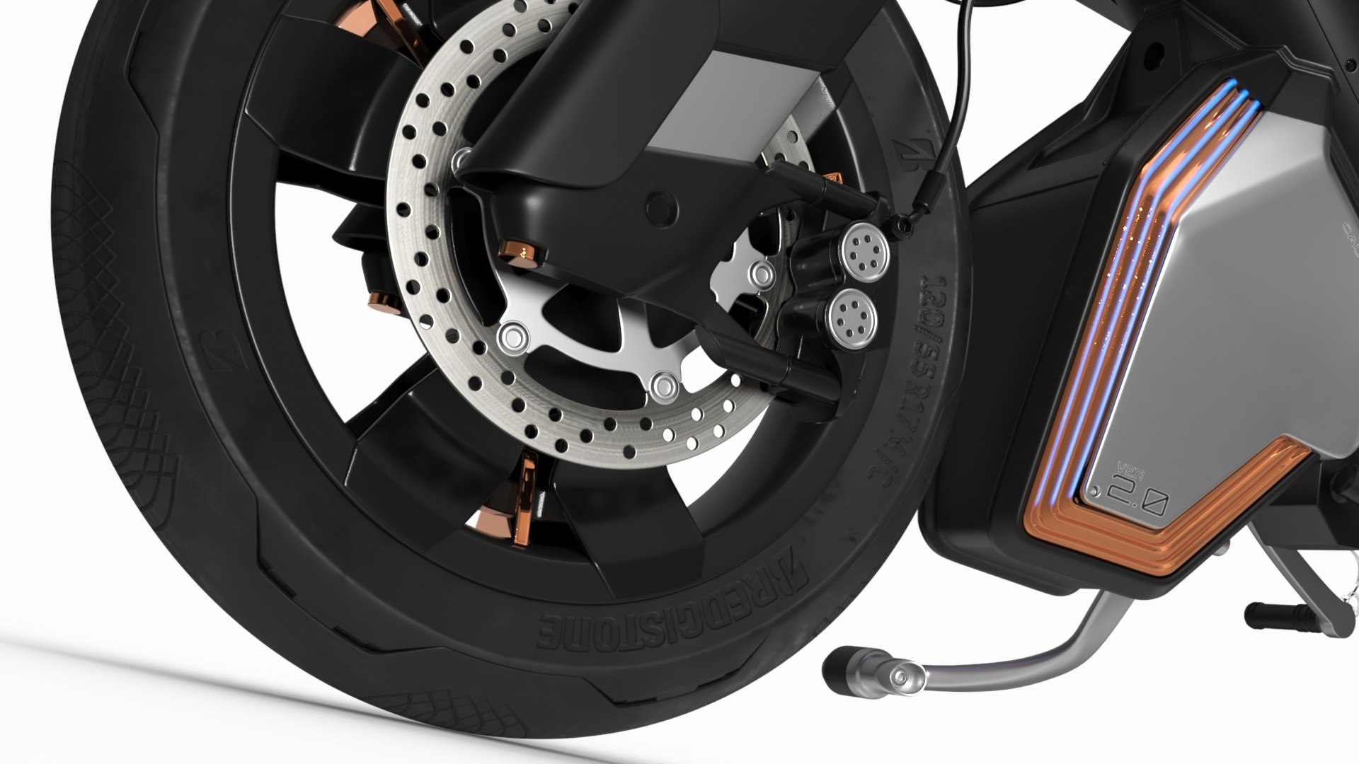 Yamaha MOTOROiD 2 Motorcycle 3D Model - TurboSquid 2357746