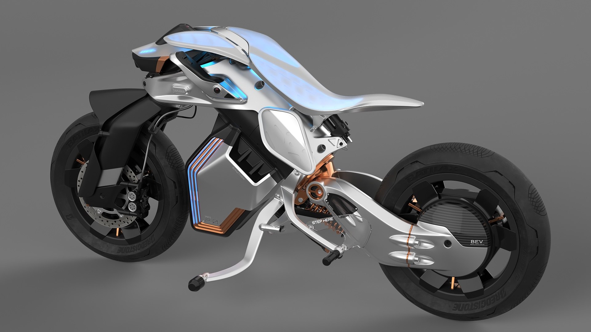 Yamaha MOTOROiD 2 Motorcycle 3D Model - TurboSquid 2357746