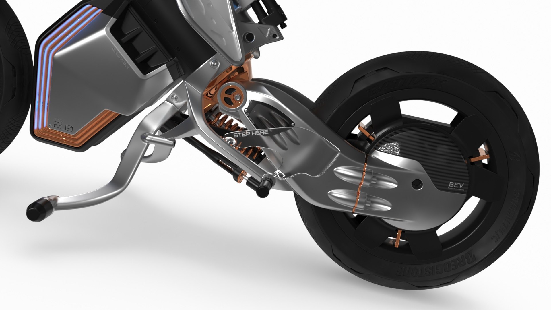 Yamaha MOTOROiD 2 Motorcycle 3D Model - TurboSquid 2357746