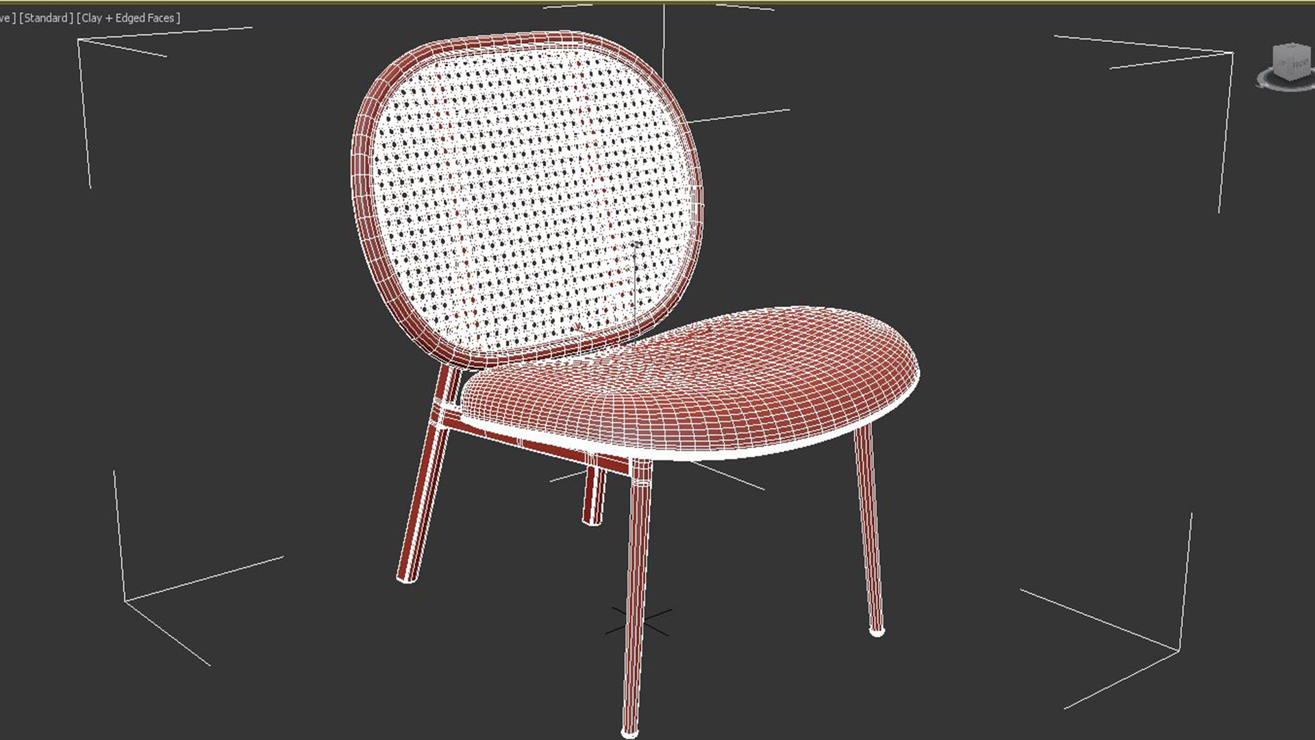 Spike Lounge Chair Natural 3D Model - TurboSquid 1903856