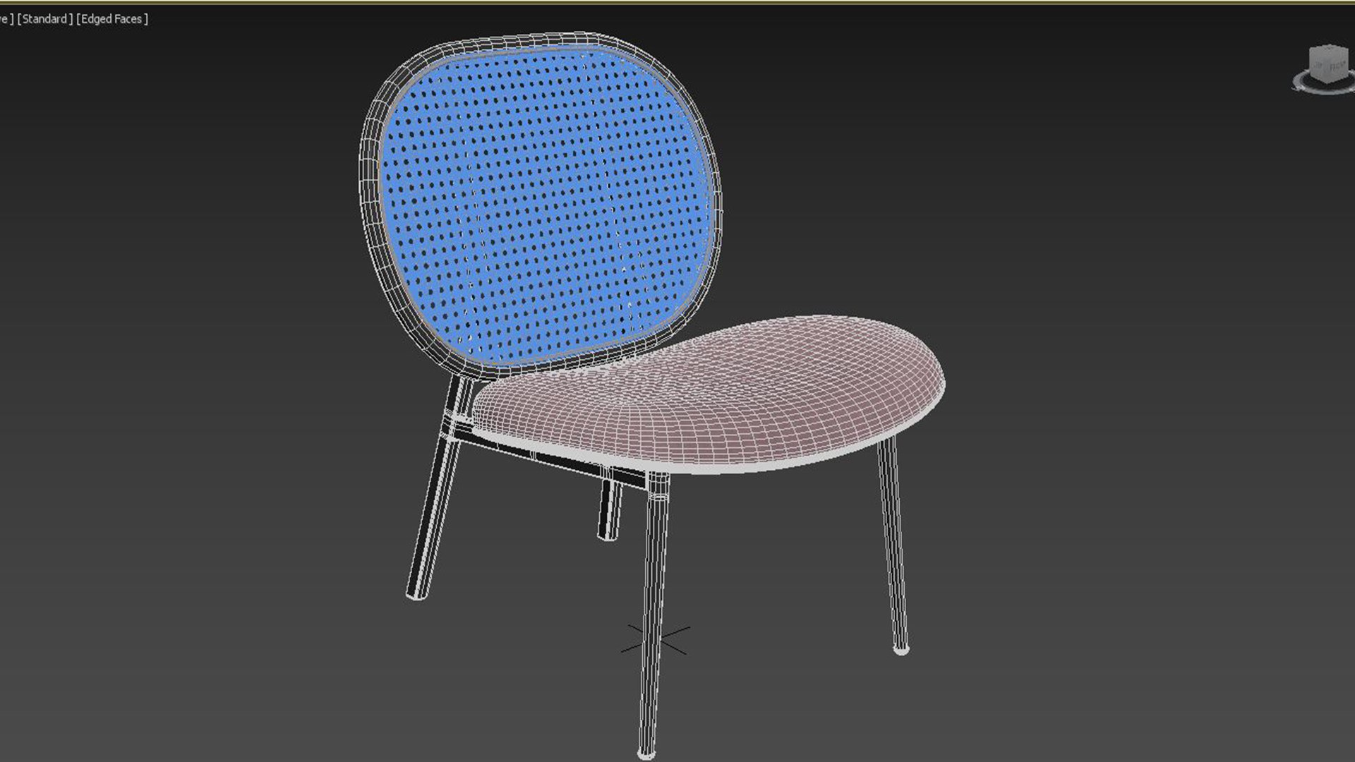 Spike Lounge Chair Natural 3D Model - TurboSquid 1903856