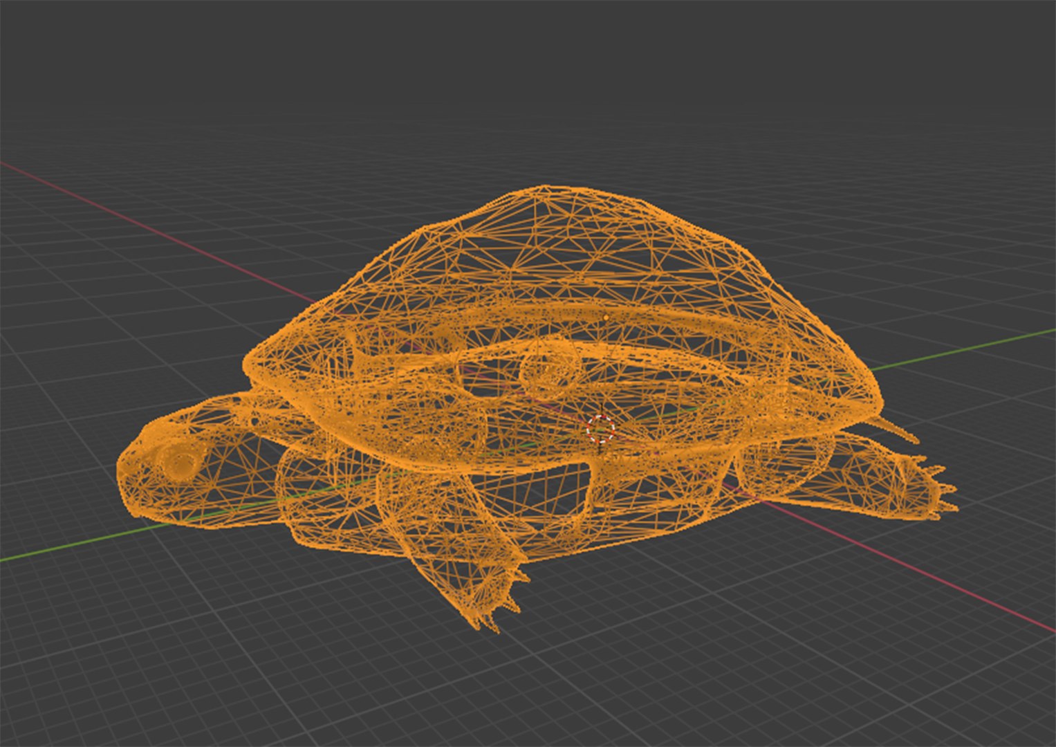 Golden Turtle Low Poly 3D model - TurboSquid 2092469
