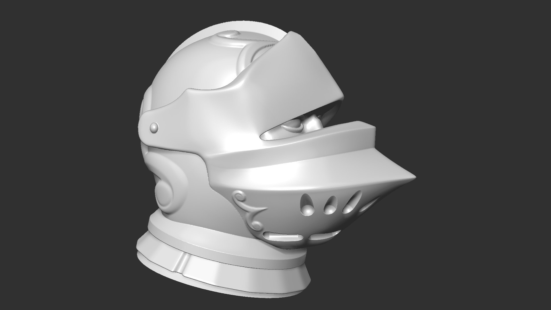 Helmet Joust 3D Model - TurboSquid 1677861
