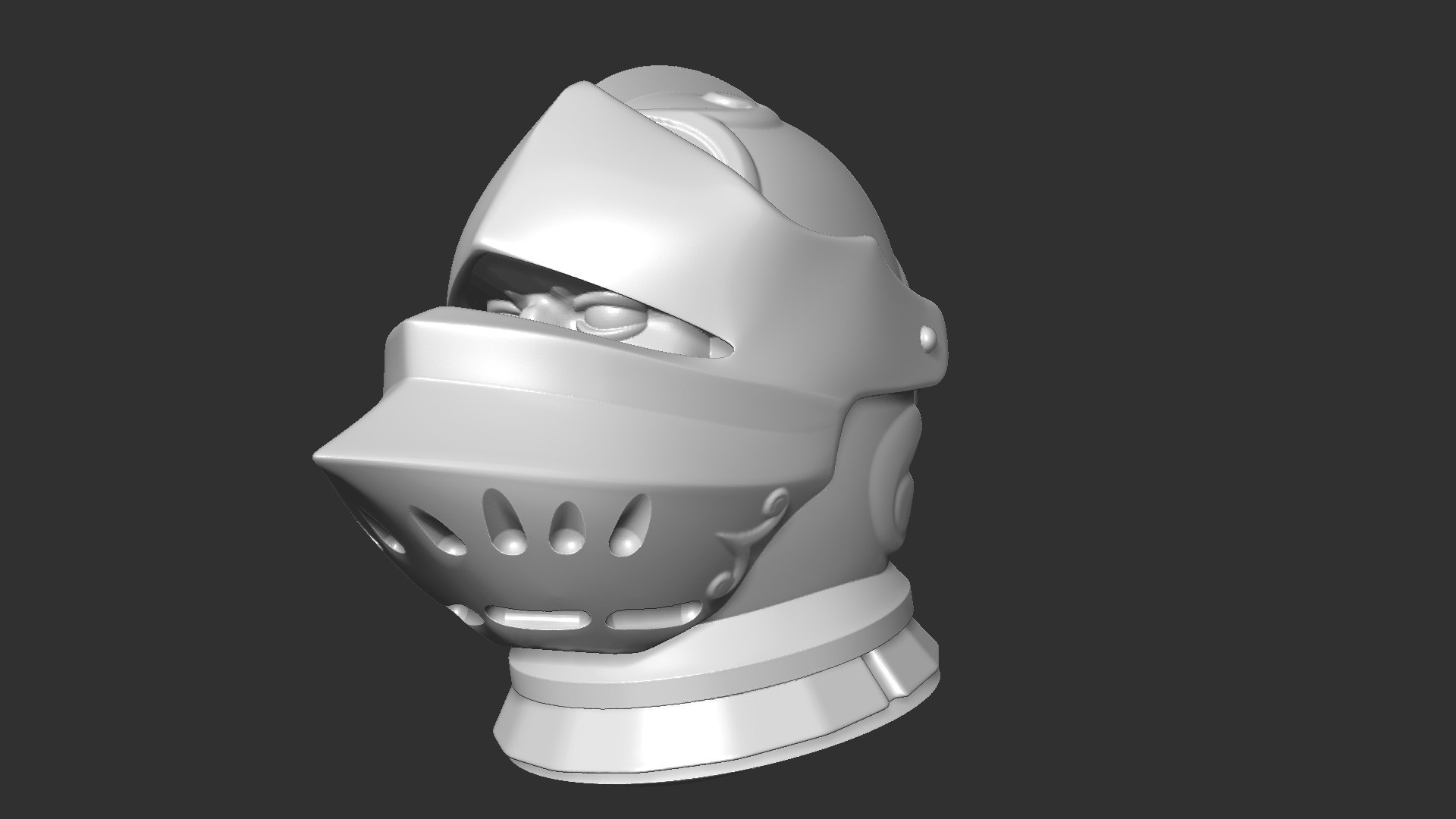 Helmet Joust 3D Model - TurboSquid 1677861