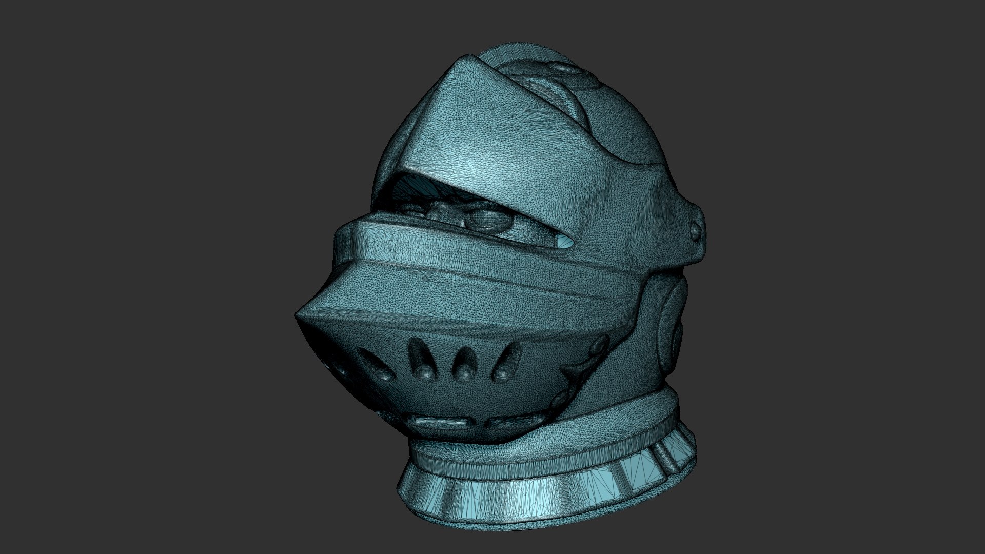 Helmet Joust 3D Model - TurboSquid 1677861
