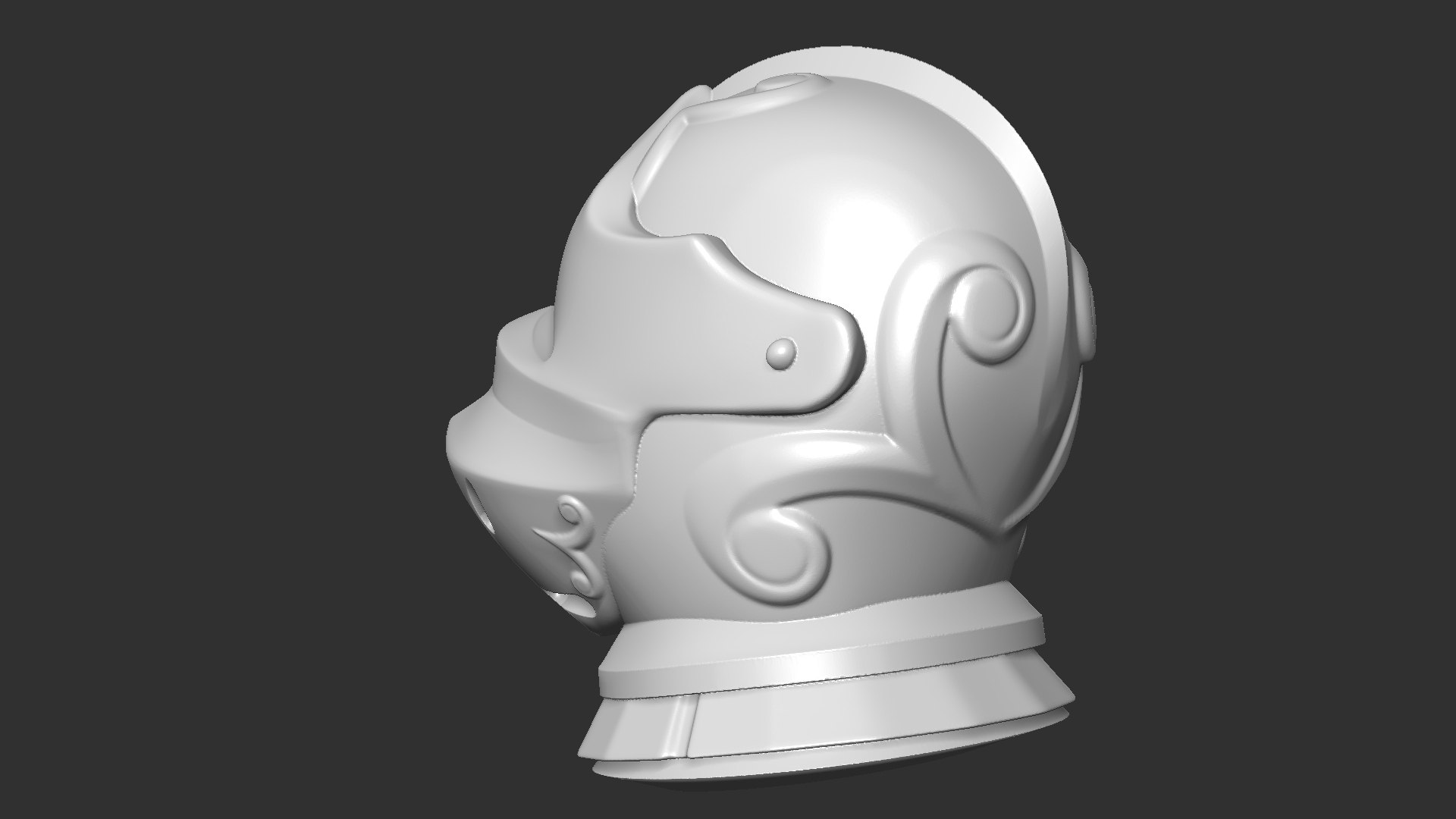 Helmet Joust 3D Model - TurboSquid 1677861
