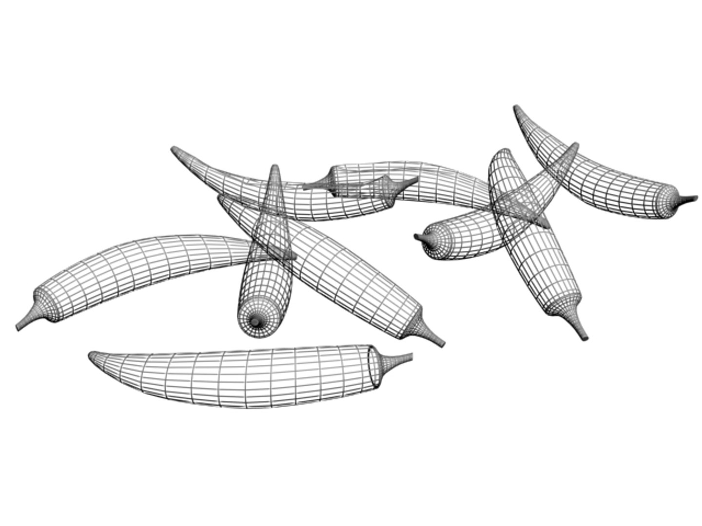 Okra 3D Model - TurboSquid 1450951