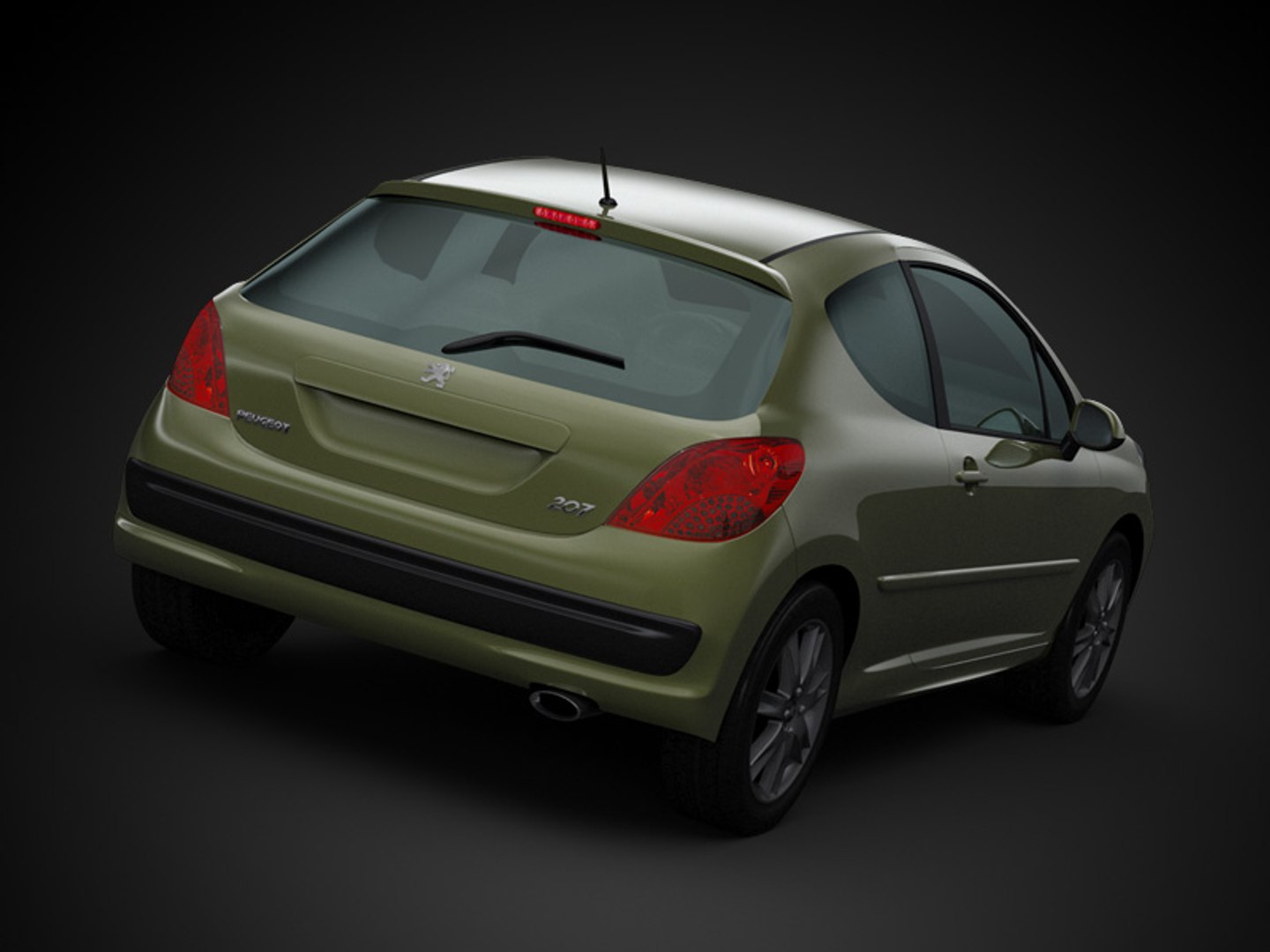 Car Architecture Visualization 3d Model