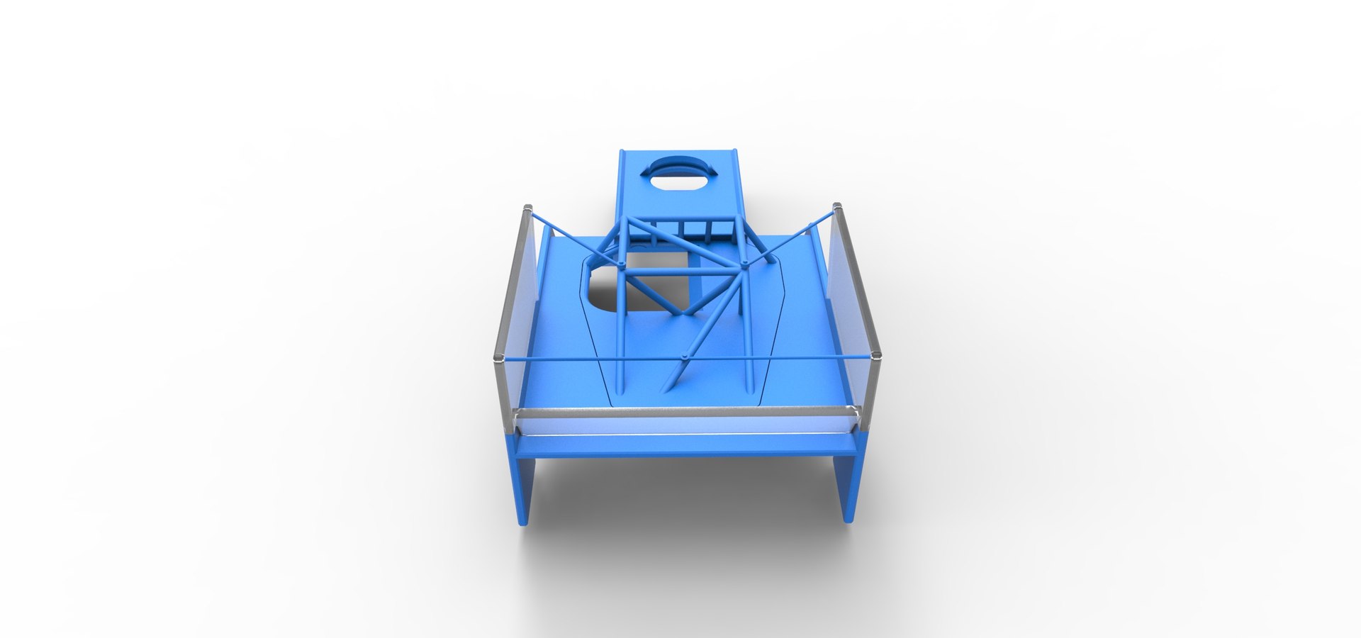 Shell Of Outlaw Figure 8 Modified Stock Car Scale 1 To 25 3D Model ...