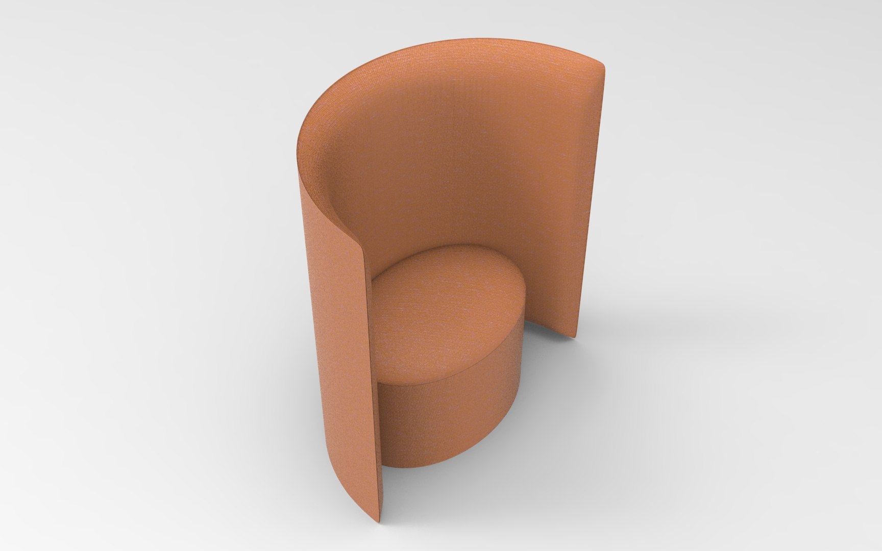 3D Kasu High Chair model - TurboSquid 2170318