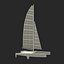 International Class Catamaran 3d 3ds