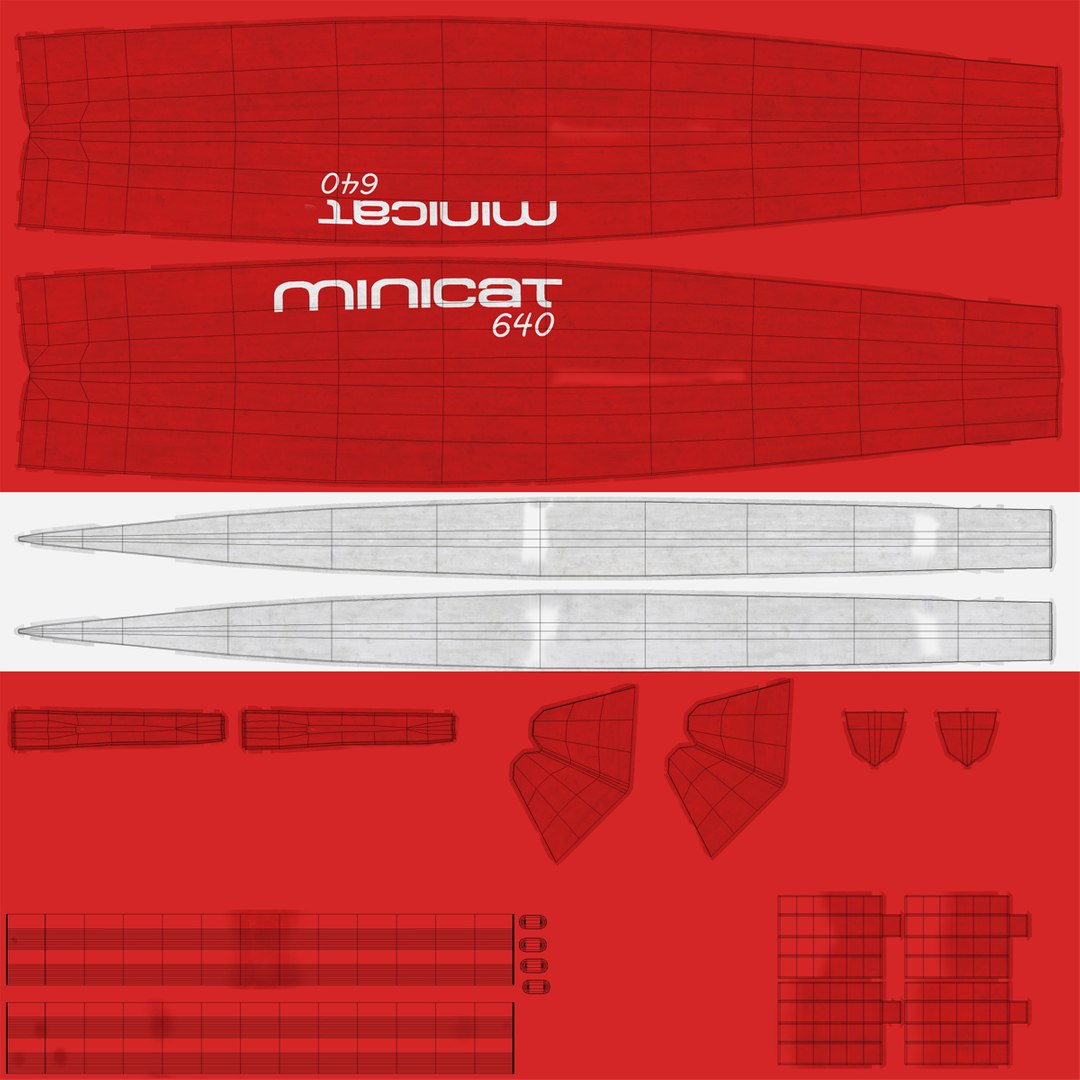 international class catamaran 3d 3ds
