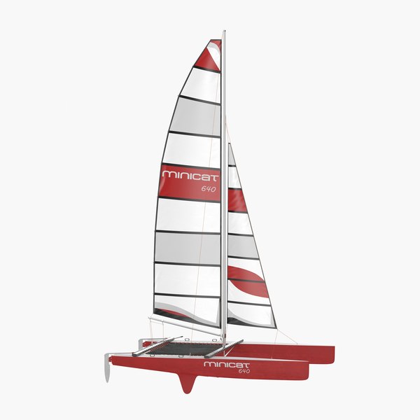 international class catamaran 3d 3ds