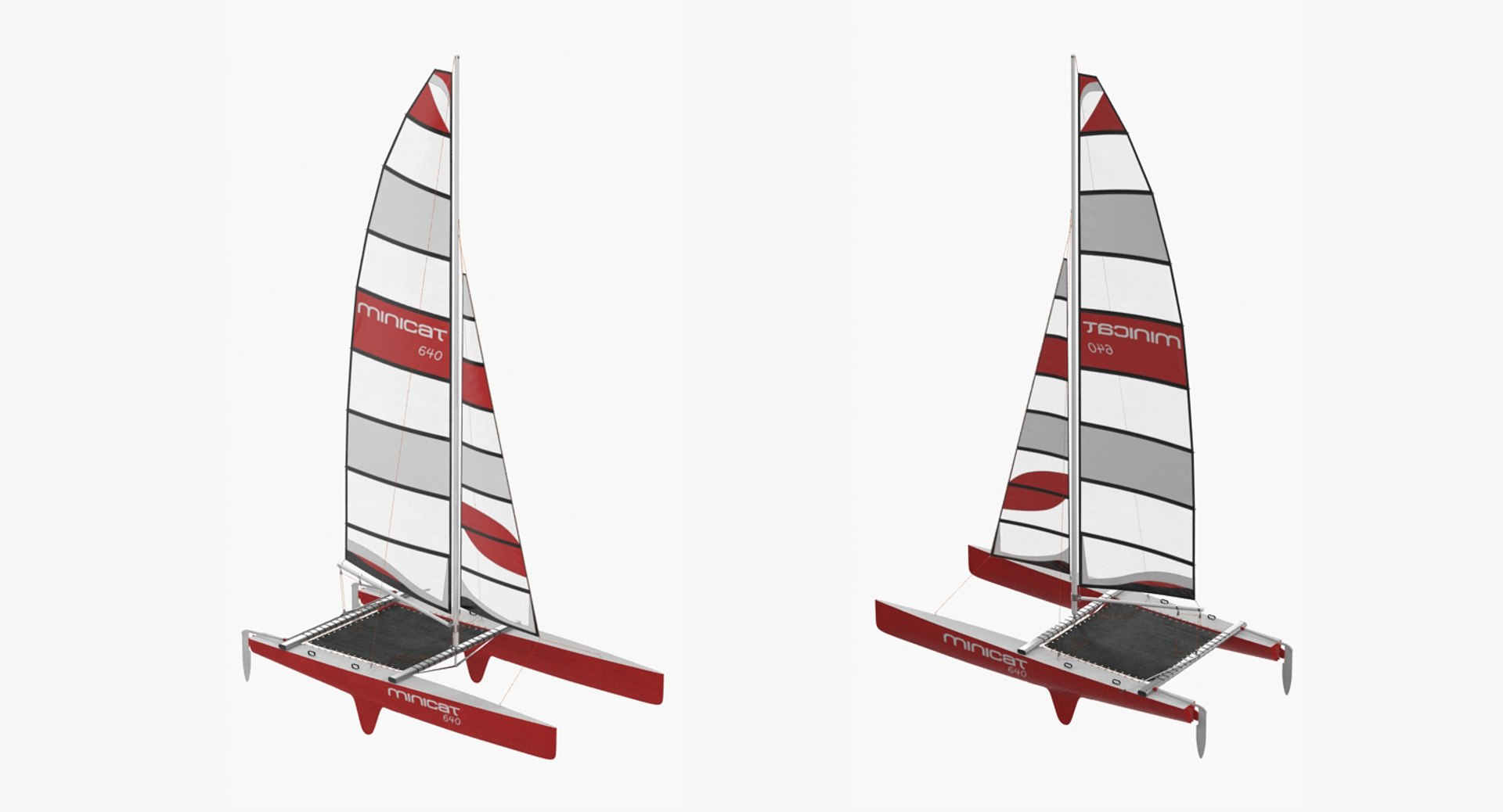 International Class Catamaran 3d 3ds