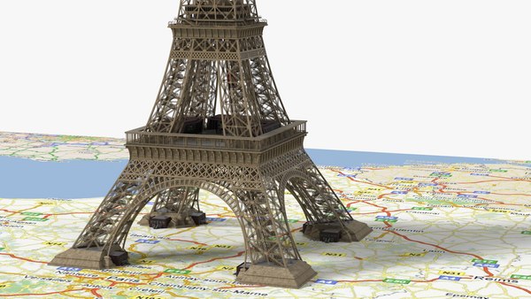 3D Monuments with Maps Collection model - TurboSquid 1919909