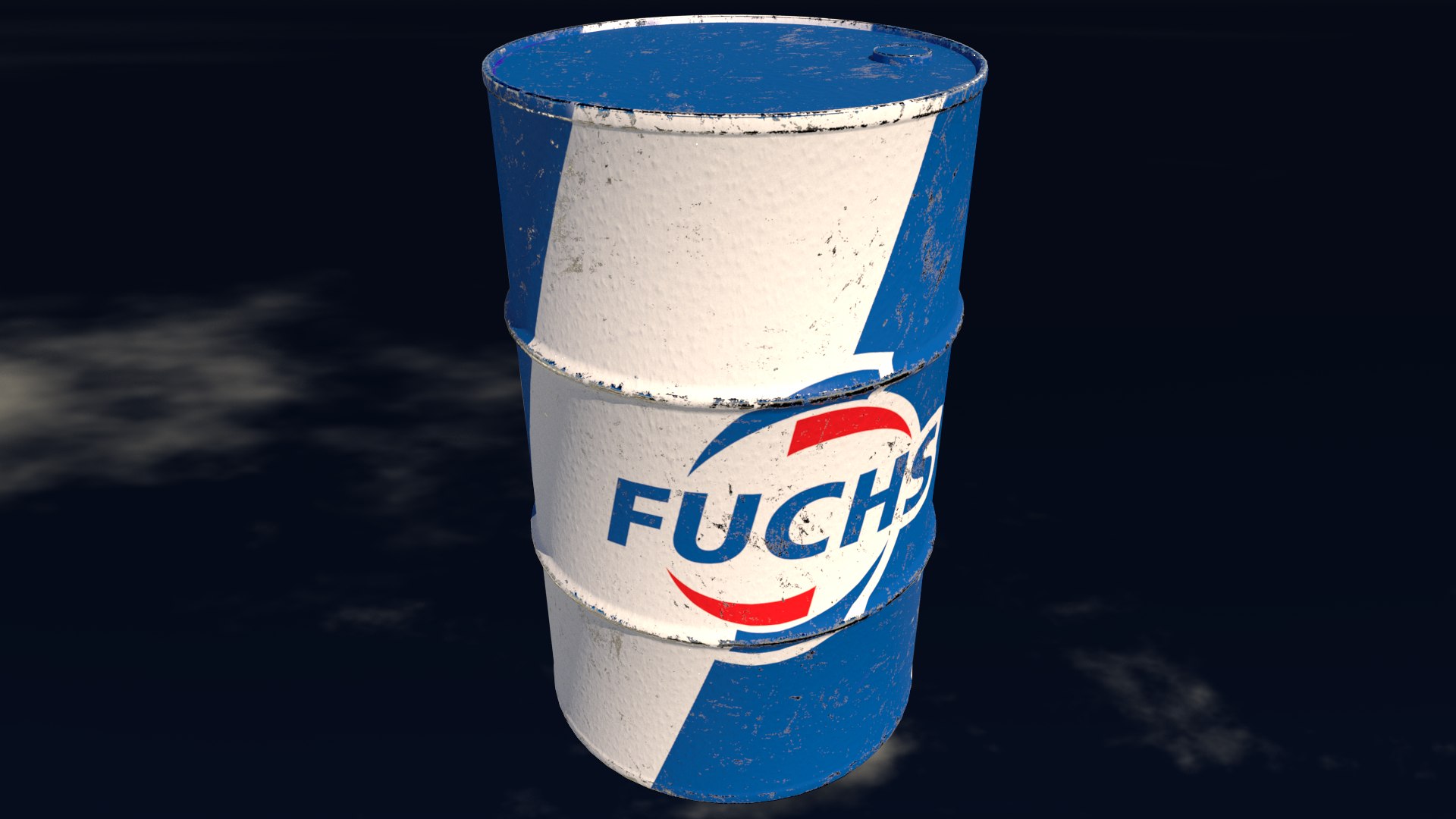 3D Barrel Fuchs Worn Oil - TurboSquid 1487546