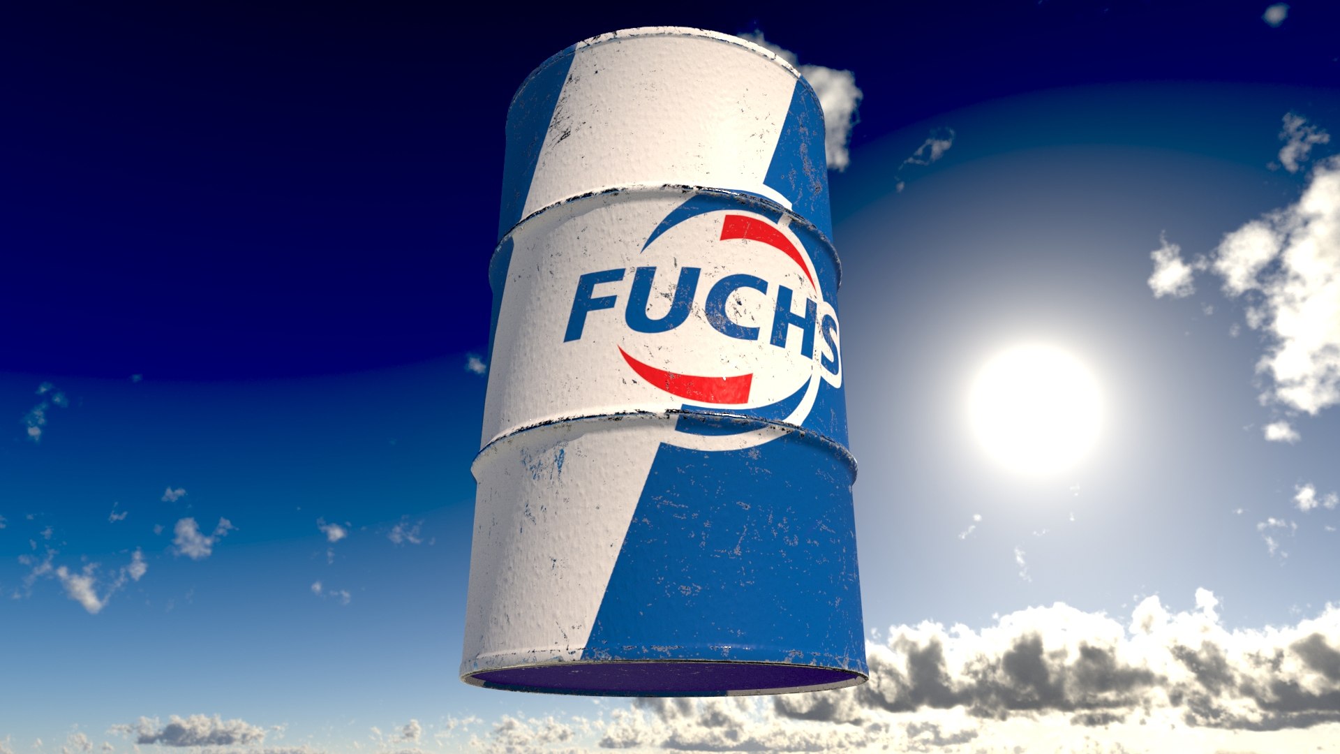 3D Barrel Fuchs Worn Oil - TurboSquid 1487546