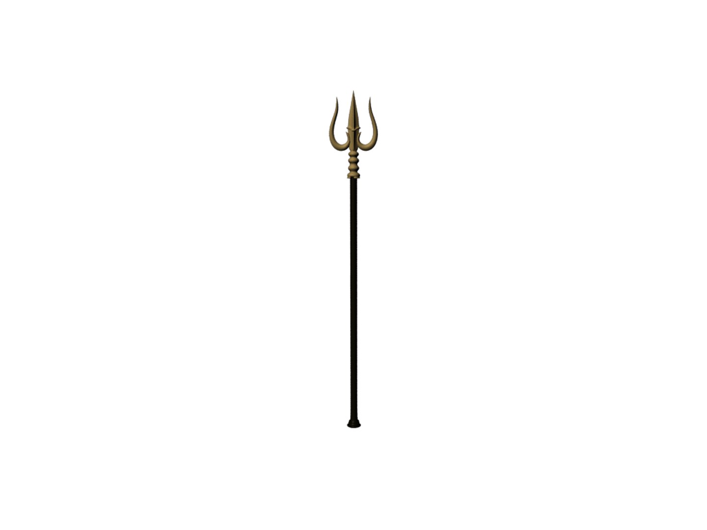3d Trident Trishul Weapon