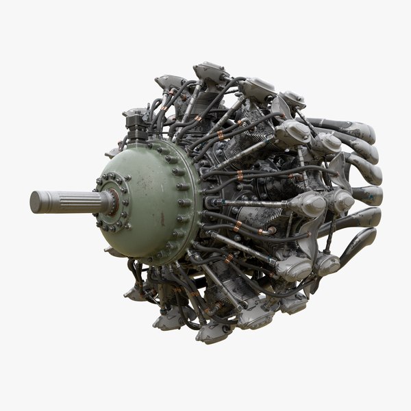 Radial Engine 3D Models for Download | TurboSquid