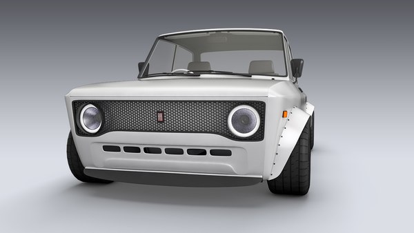 3D modified 1973 fiat 128 model - TurboSquid 1540555