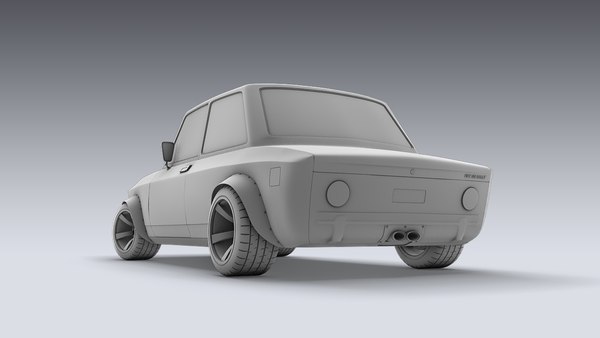 3D modified 1973 fiat 128 model - TurboSquid 1540555